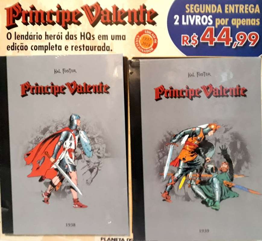 Príncipe Valente – 1938 e 1939 – COMIC BOOM!