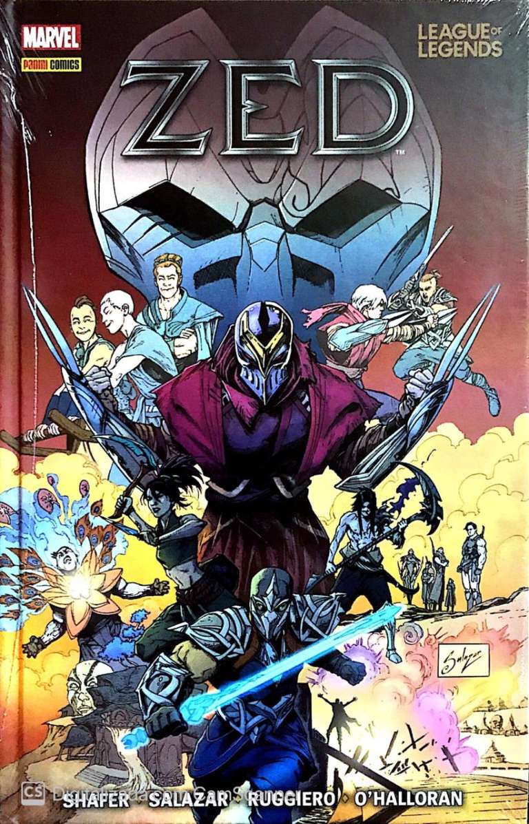 League of Legends – ZED – COMIC BOOM!