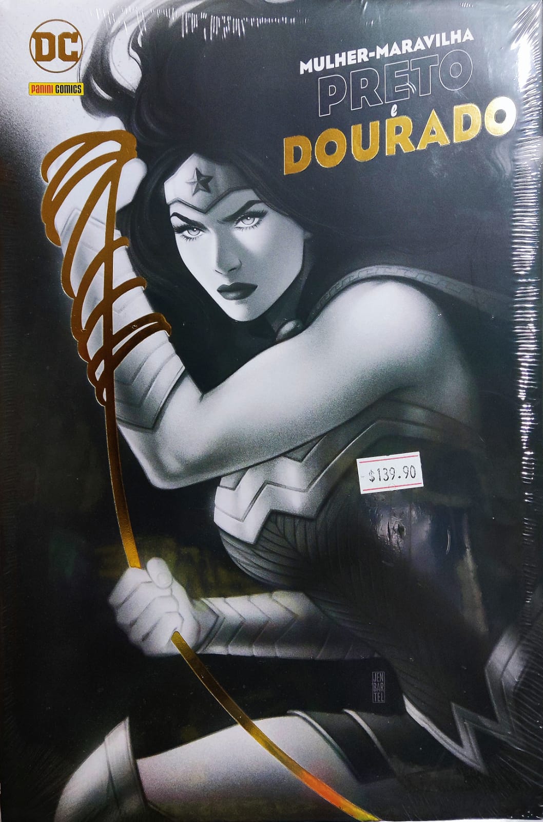 Mulher-Maravilha: Preto e Dourado – COMIC BOOM!