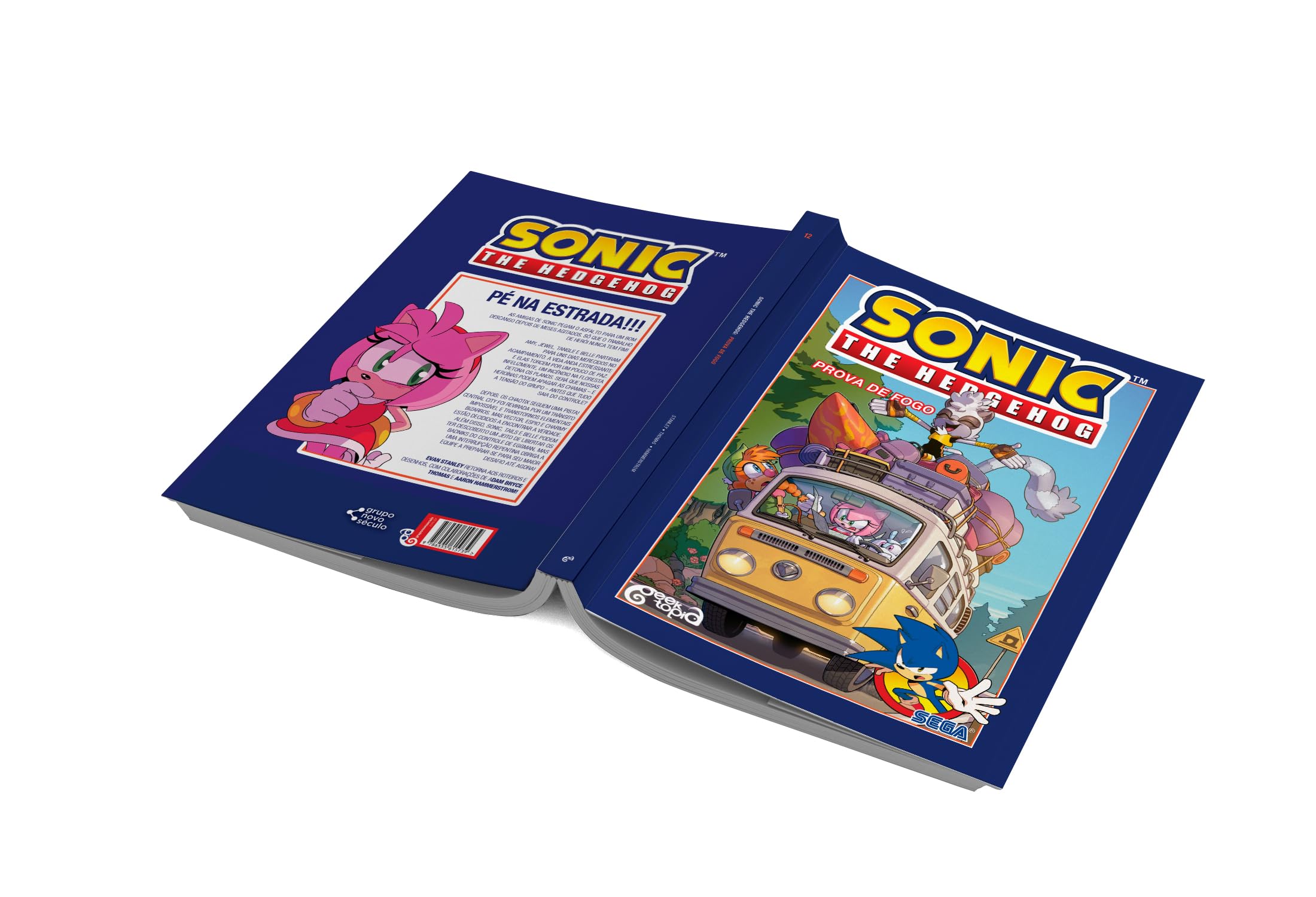 Sonic The Hedgehog Vol. 12: Prova de Fogo – COMIC BOOM!