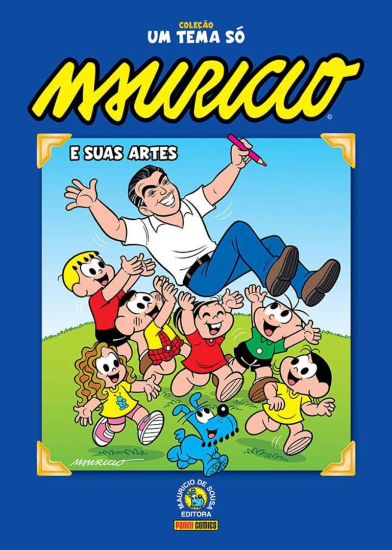 Coleção Um Tema Só – Turma da Mônica: Mauricio E Suas Artes – COMIC BOOM!