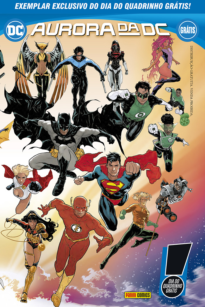 DIA DO QUADRINHO GRÁTIS – Aurora da DC – COMIC BOOM!