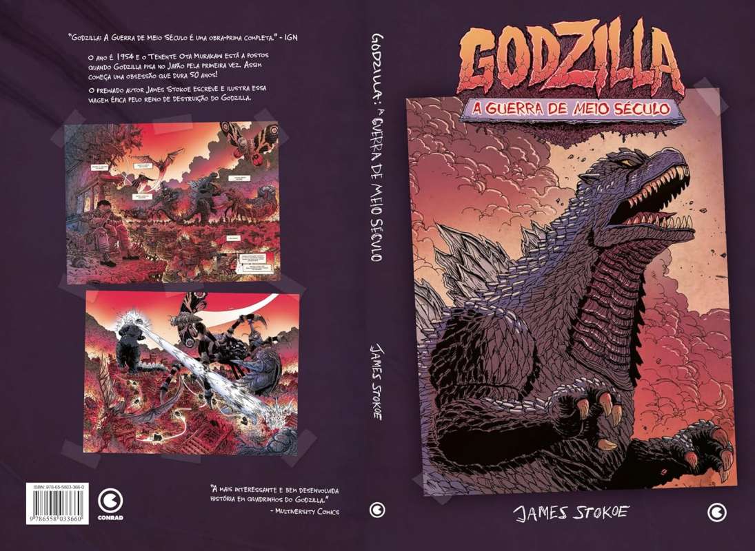 Godzilla: A Guerra de Meio Século – COMIC BOOM!
