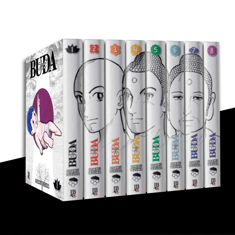 Pack: Buda Vol. 1 a 8 (Coleção Completa) – COMIC BOOM!