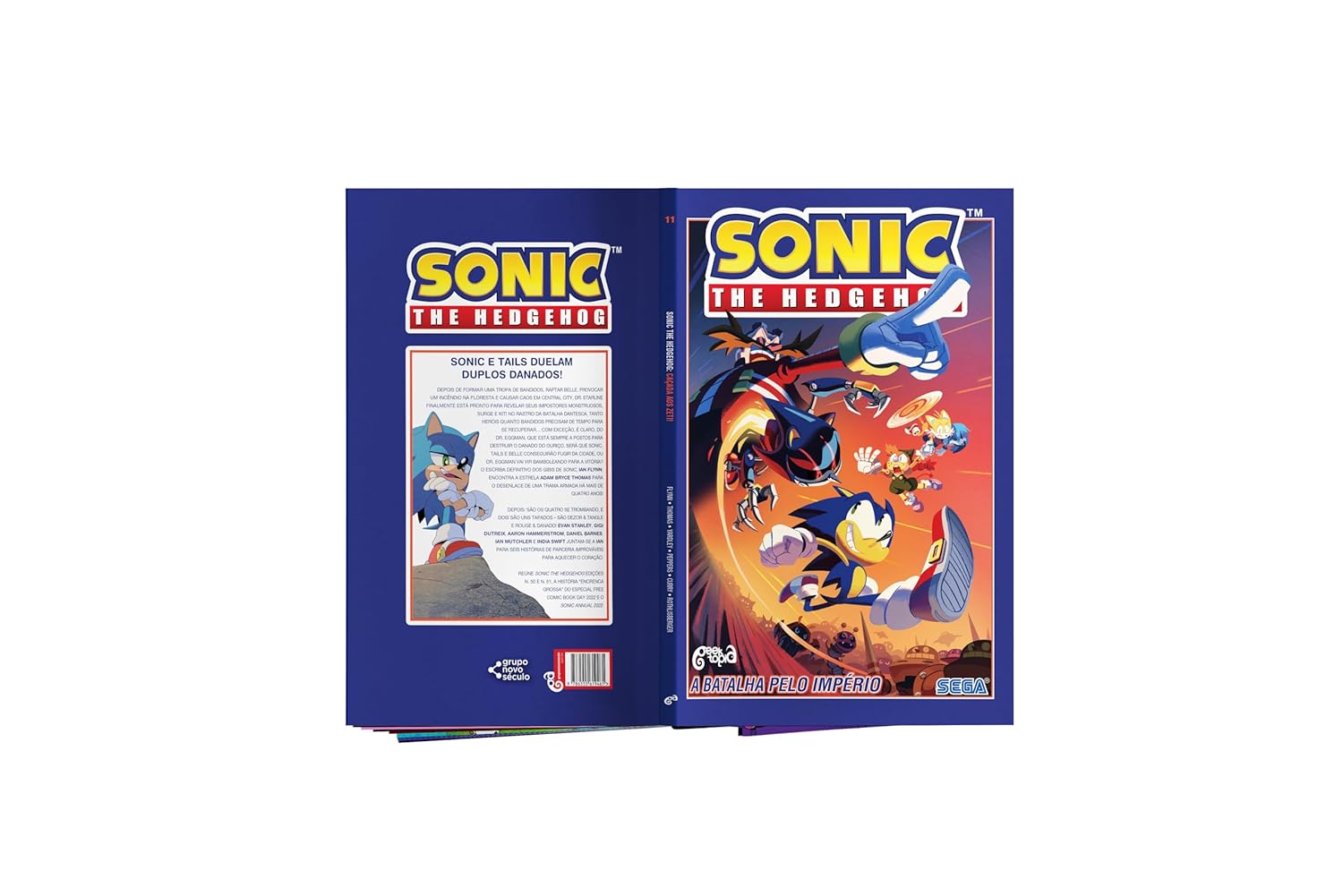Sonic The Hedgehog Vol. 13: A Batalha pelo Império – COMIC BOOM!