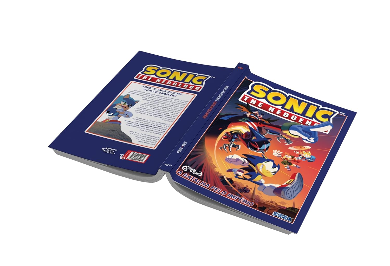 Sonic The Hedgehog Vol. 13: A Batalha pelo Império – COMIC BOOM!
