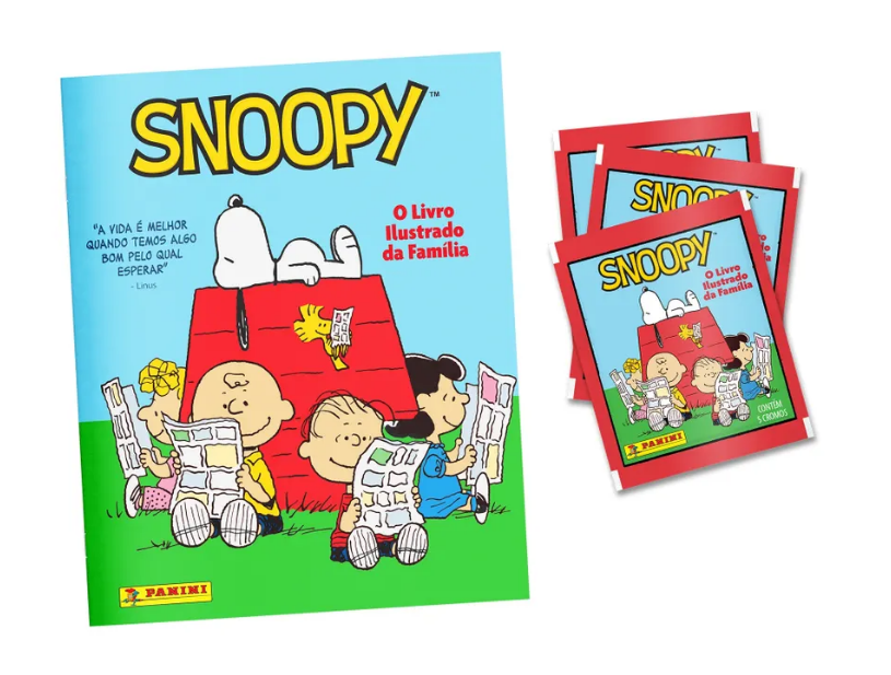 SNOOPY – Álbum Capa Cartão + 6 Envelopes – COMIC BOOM!