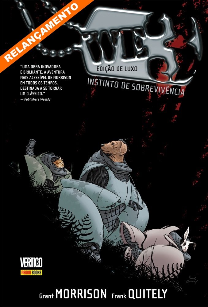 WE3 – Instinto de Sobrevivencia – Edição Definitiva – COMIC BOOM!
