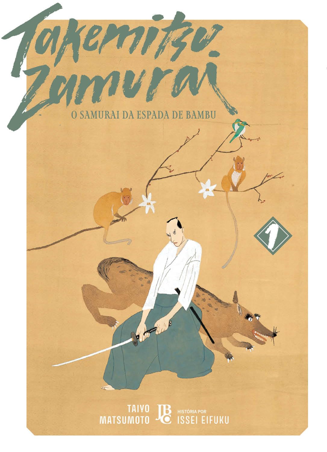 Takemitsu Zamurai – O Samurai da Espada de Bambu Vol. 1 – COMIC BOOM!