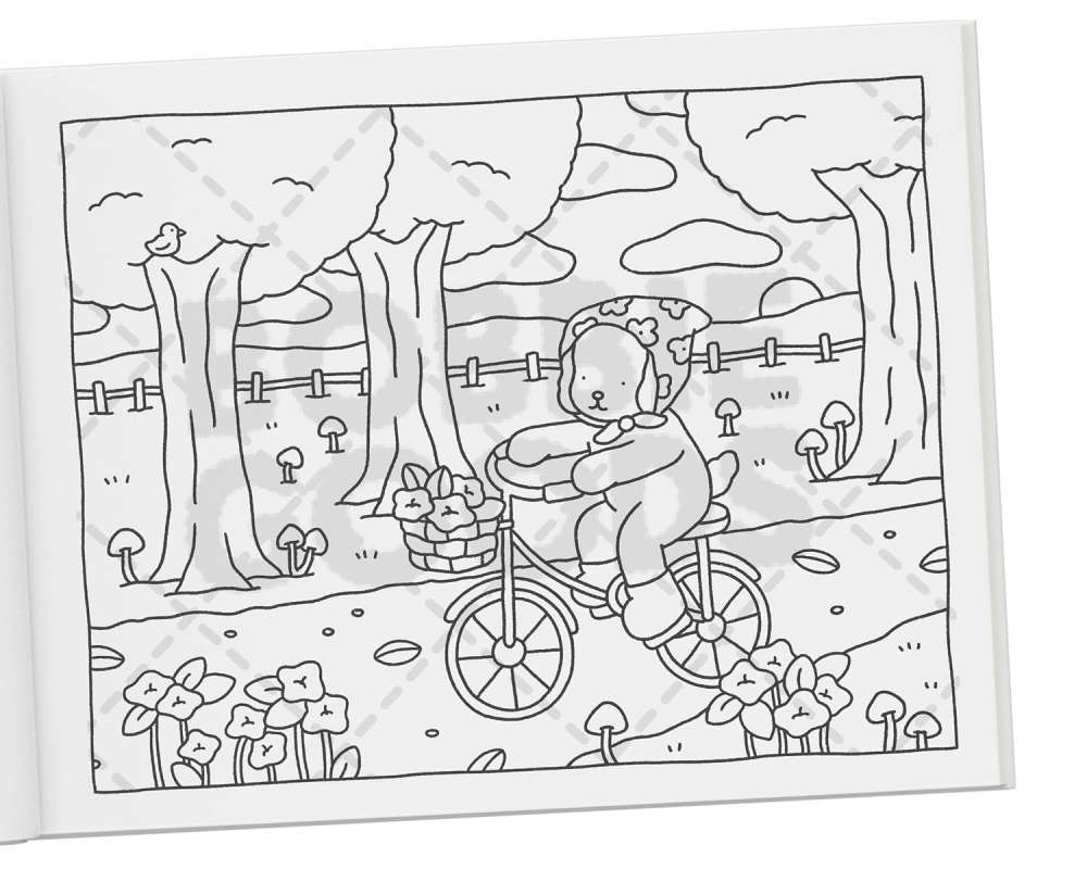 Dias frios (Fall-Winter) – Livro de colorir oficial Bobbie Goods ...